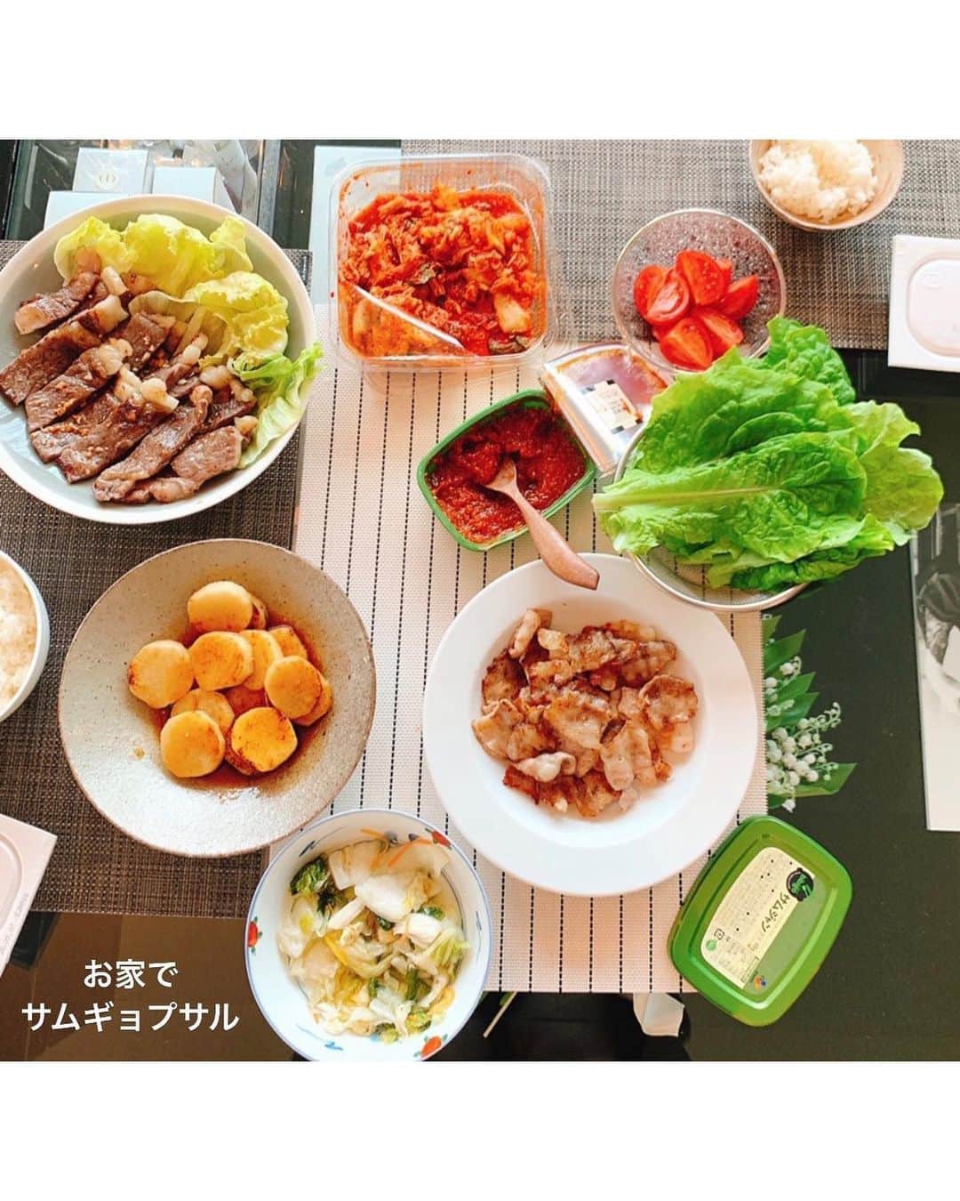 板野友美さんのインスタグラム写真 - (板野友美Instagram)「自粛生活のお料理特集🍳part2 毎日自炊で 自分の味にも飽きてきたので ...