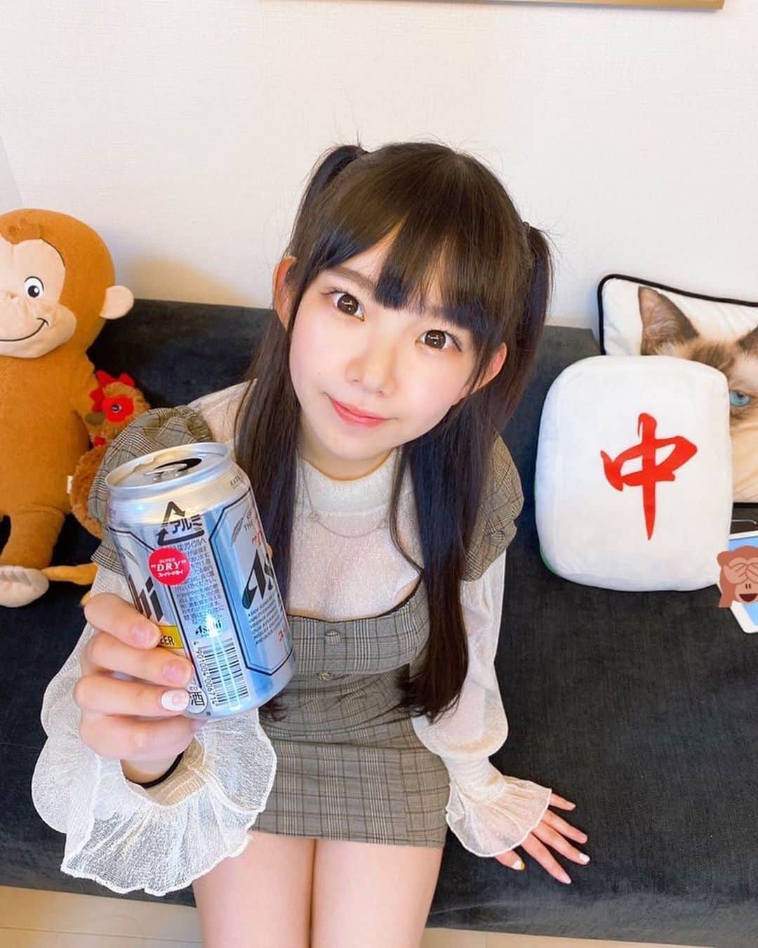 長澤茉里奈さんのインスタグラム写真 - (長澤茉里奈Instagram)「ビールラブ💓 #🍺#グラビア#アイドル #marichuu# ...