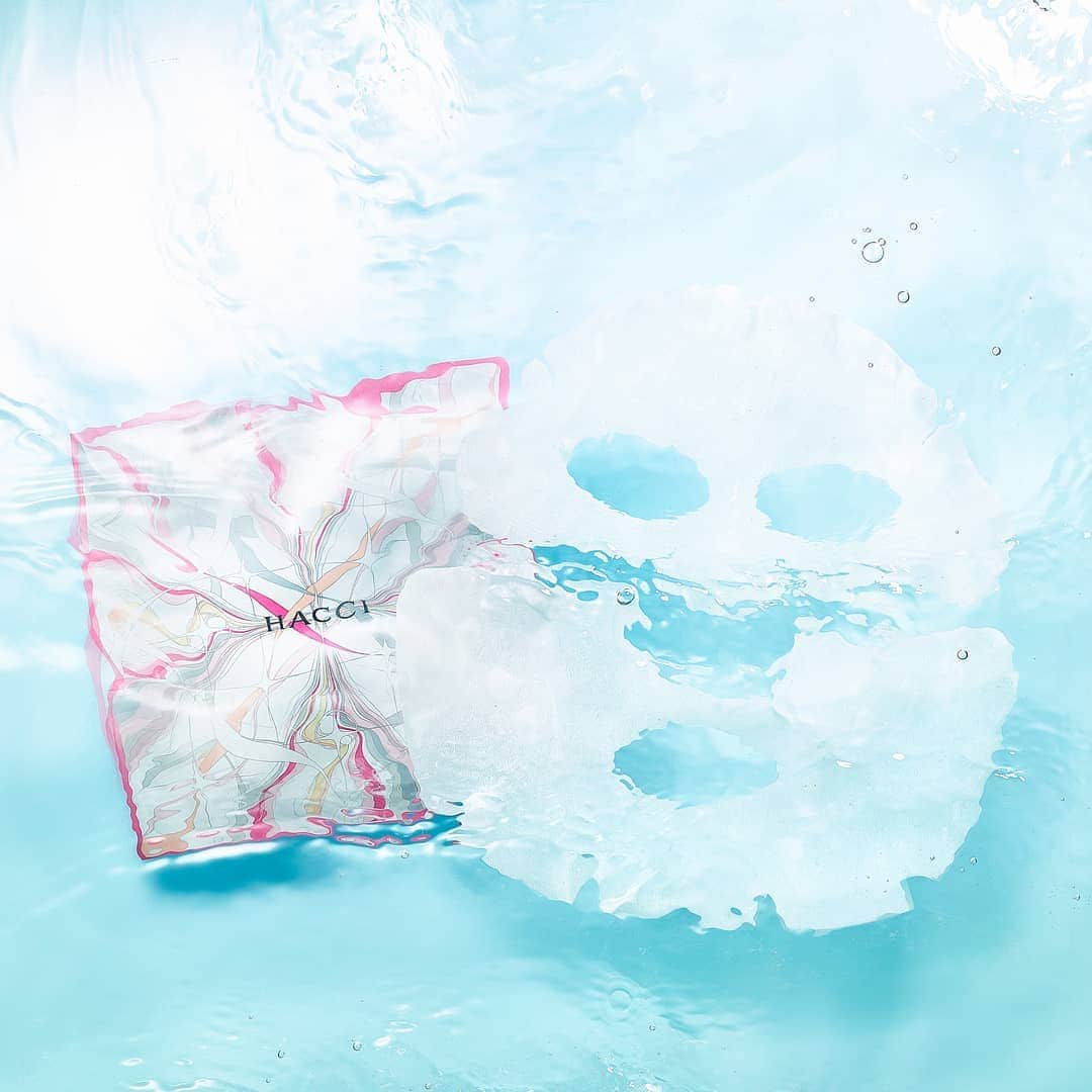HACCI officialさんのインスタグラム写真 - (HACCI officialInstagram)「マスクで疲れ気味のお肌には、贅沢 ...