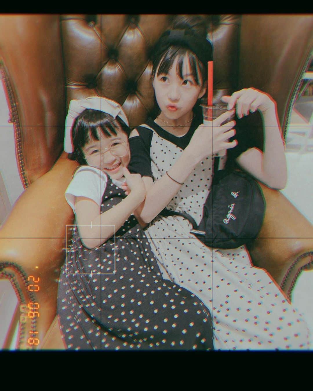 中田華月さんのインスタグラム写真 - (中田華月Instagram)「#おそろコーデ #姉妹コーデ #仲良し姉妹 #GU #オールインワン ...