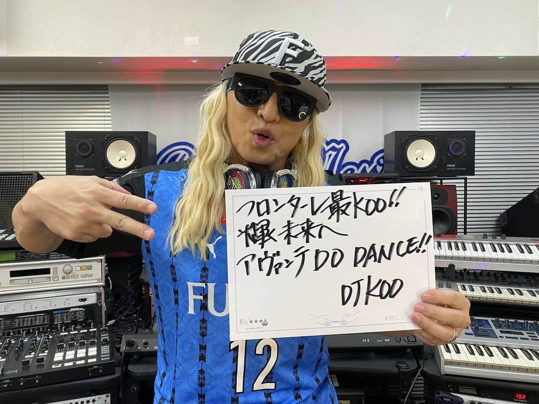 Dj Kooさんのインスタグラム写真 Dj Kooinstagram 「re ☆☆☆ト リスタート プロジェクト！！ Jリーグ再開
