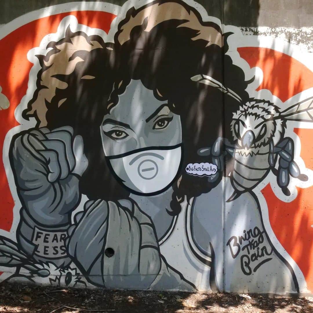 CNNさんのインスタグラム写真 - (CNNInstagram)「Artist Fabian Williams has added face ...