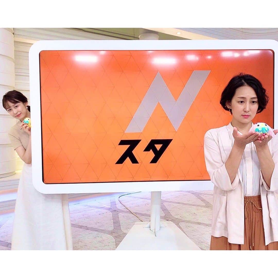 TBS「Nスタ」さんのインスタグラム写真 - (TBS「Nスタ」Instagram)「今日も一日お疲れ様です😊 視聴者の方からかわいいアマビエをいただきました！ ありがとうございます。 アマ ...