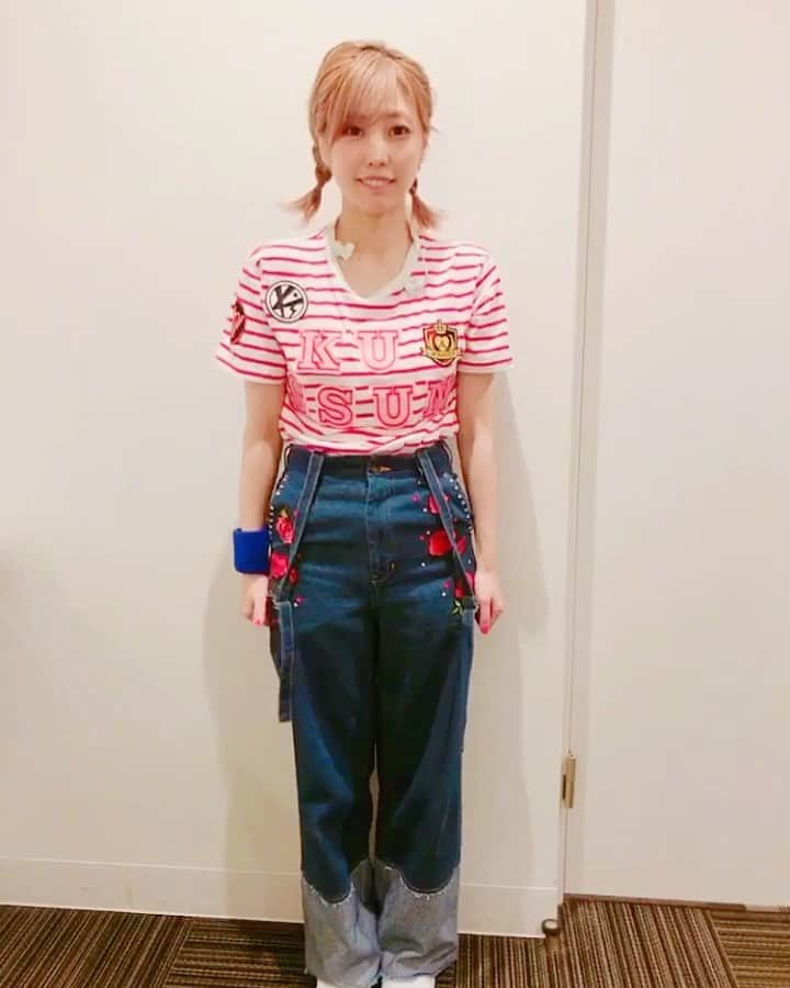 楠田亜衣奈さんのインスタグラム動画 楠田亜衣奈instagram 「すんごい笑顔でノリノリだけど、無音でこんなことやってる恐怖の動画