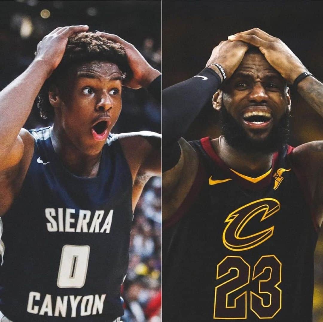 スポーツセンターさんのインスタグラム写真 - (スポーツセンターInstagram)「These LeBron x Bronny side ...