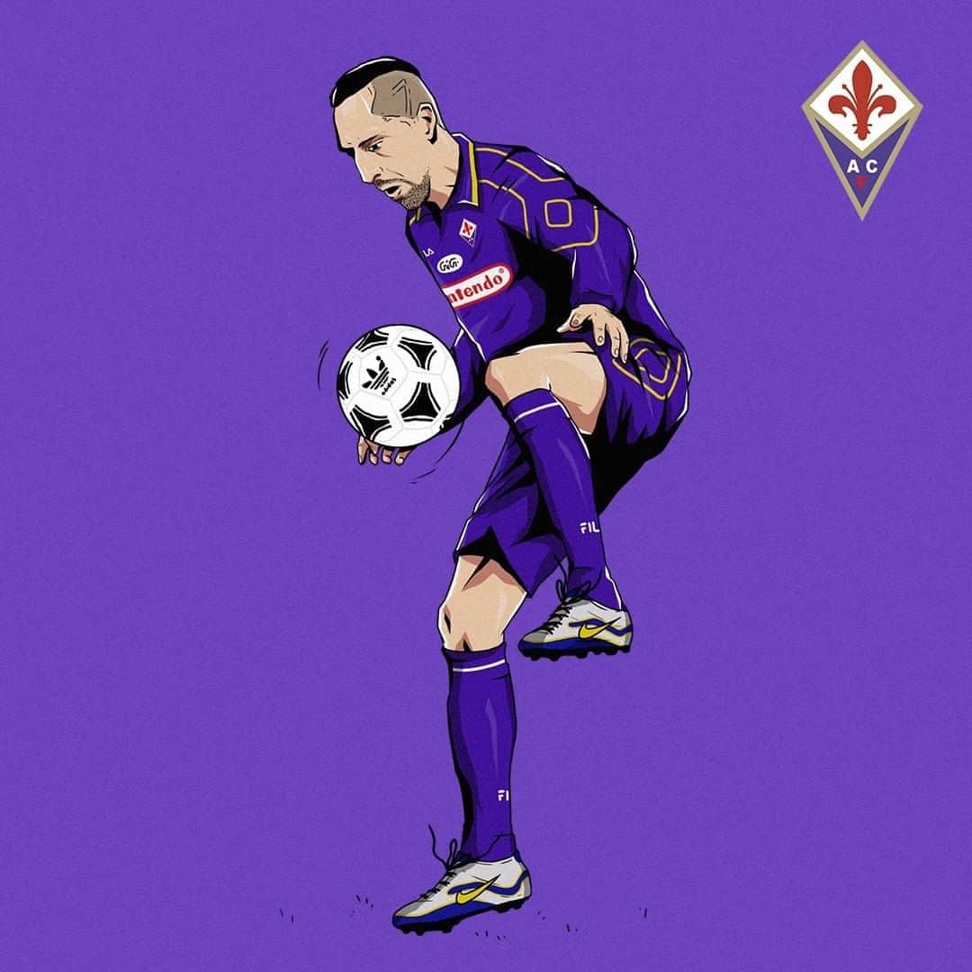 Acfフィオレンティーナさんのインスタグラム写真 Acfフィオレンティーナinstagram 「franck Ribery X 1997