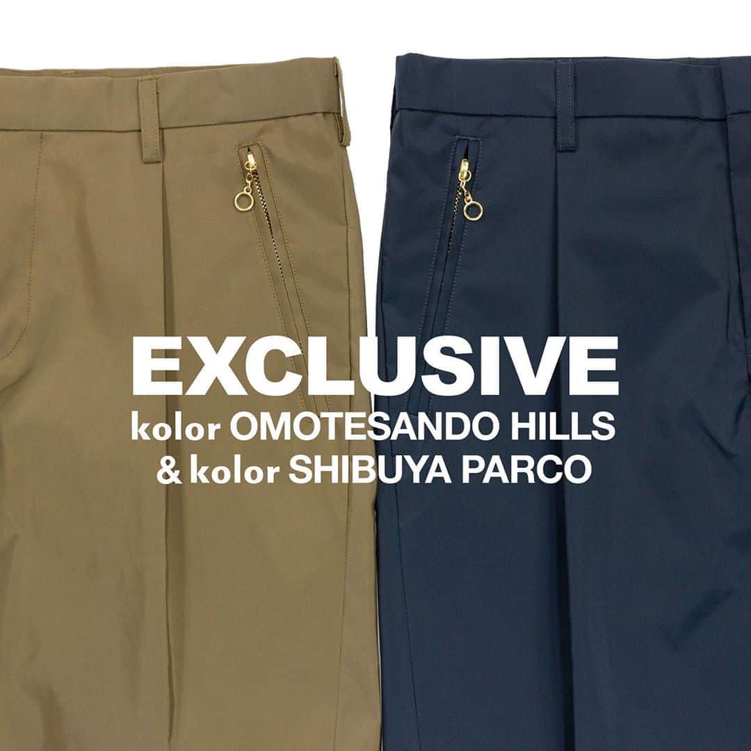 kolorさんのインスタグラム写真 - (kolorInstagram)「kolor men's exclusive coated nylon ...