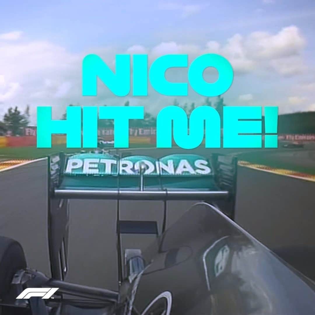 F1さんのインスタグラム動画 - (F1Instagram)「📻 "NICO HIT ME!" . #F1 #Formula1 ...
