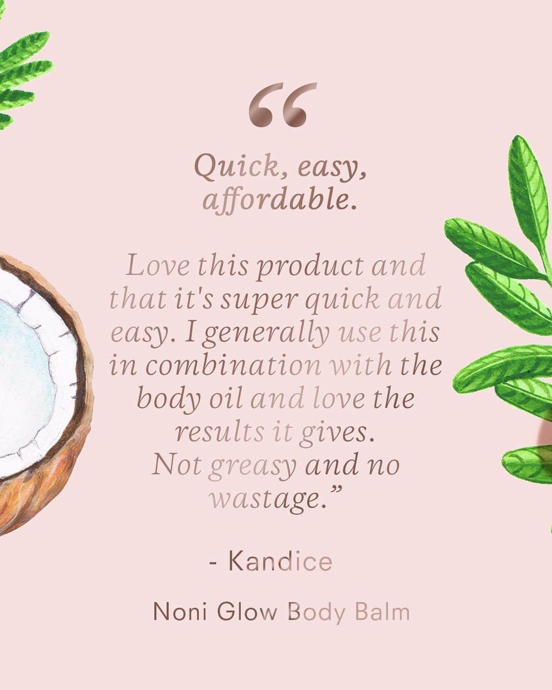 KORA Organicsさんのインスタグラム写真 - (KORA OrganicsInstagram)「Our Noni Glow Body ...