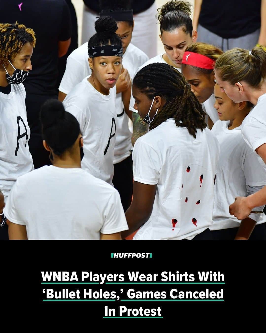 Huffington Postさんのインスタグラム写真 - (Huffington PostInstagram)「WNBA players ...