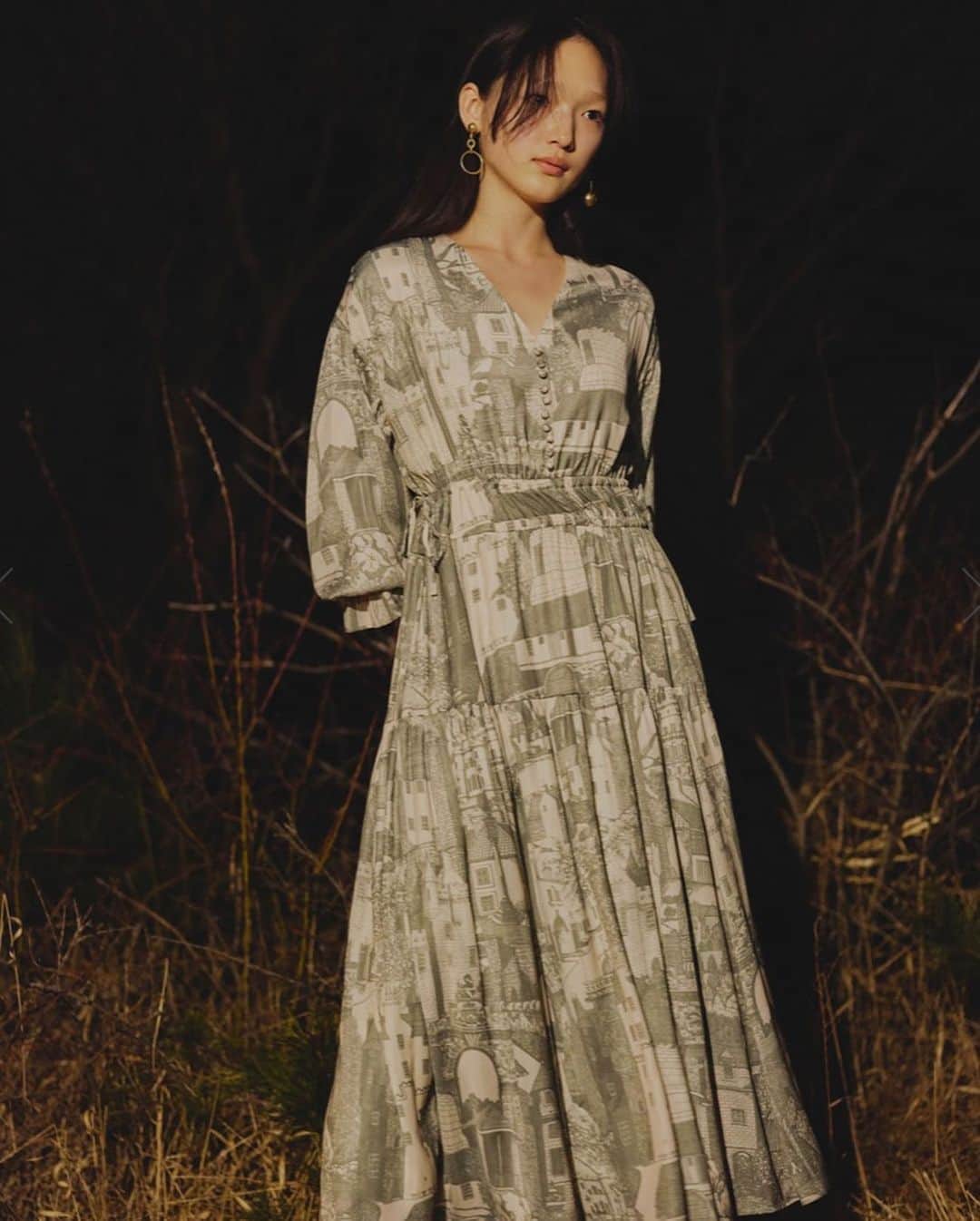 Ameri vintageさんのインスタグラム写真 - (Ameri vintageInstagram)「09.01(tue)12:00 TOWN VOLUME GATHER DRESS ...