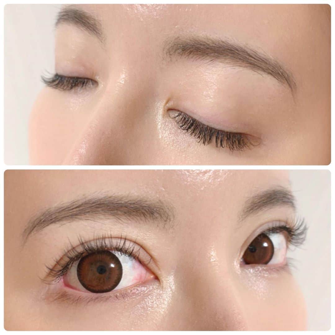 吉川ちかさんのインスタグラム写真 - (吉川ちかInstagram)「アンククロスアイラッシュで マツエクつけてきたよ🥺💓 (@ac ...