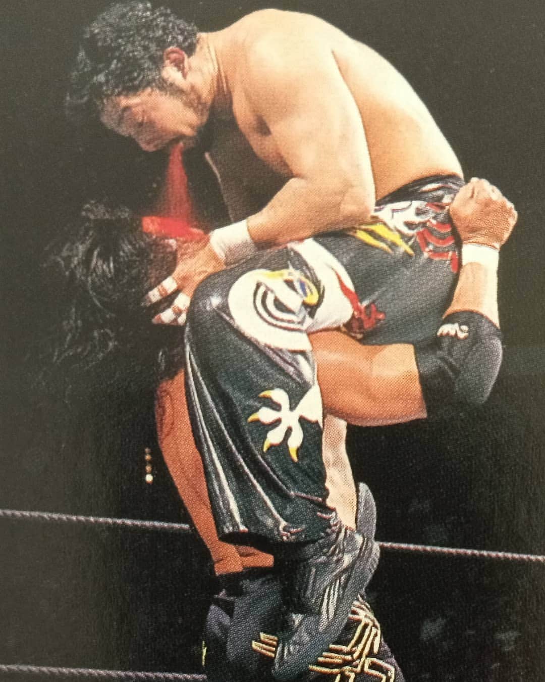 TAJIRIさんのインスタグラム写真 - (TAJIRIInstagram)「Red vomit. #wwe #tajiri #billykidman #wcw #wrestling」9月12 ...