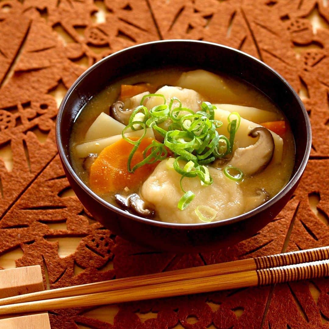 ochikeronさんのインスタグラム写真 - (ochikeronInstagram)「Dango Jiru (Dumpling Soup ...