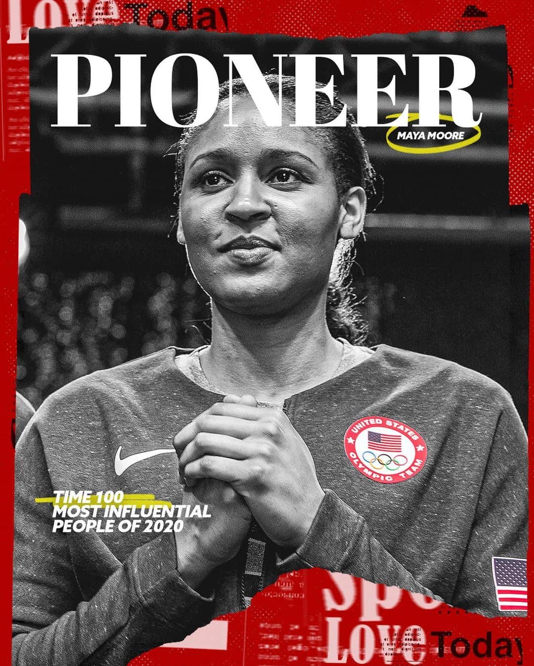 USA Basketballさんのインスタグラム写真 - (USA BasketballInstagram)「A Pioneer. A ...