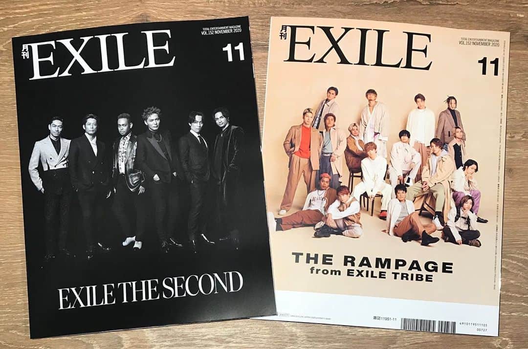 月刊EXILEさんのインスタグラム写真 - (月刊EXILEInstagram)「《本日9/26（土）『月刊EXILE11月号』発売 ...