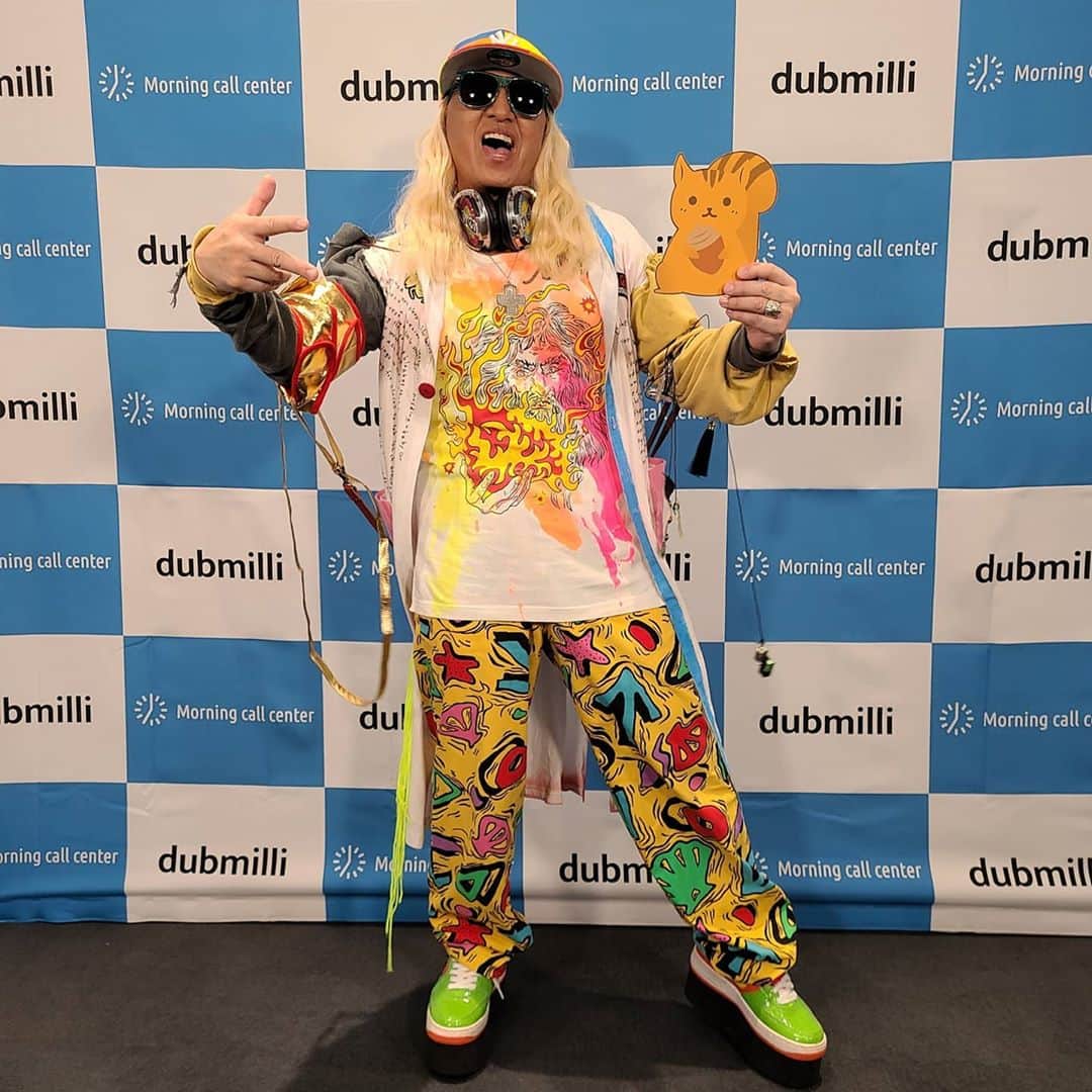 Dj Kooさんのインスタグラム写真 Dj Kooinstagram 「モーニングコールセンター新サービス「有名人ボイス」後輩の橘ゆりか