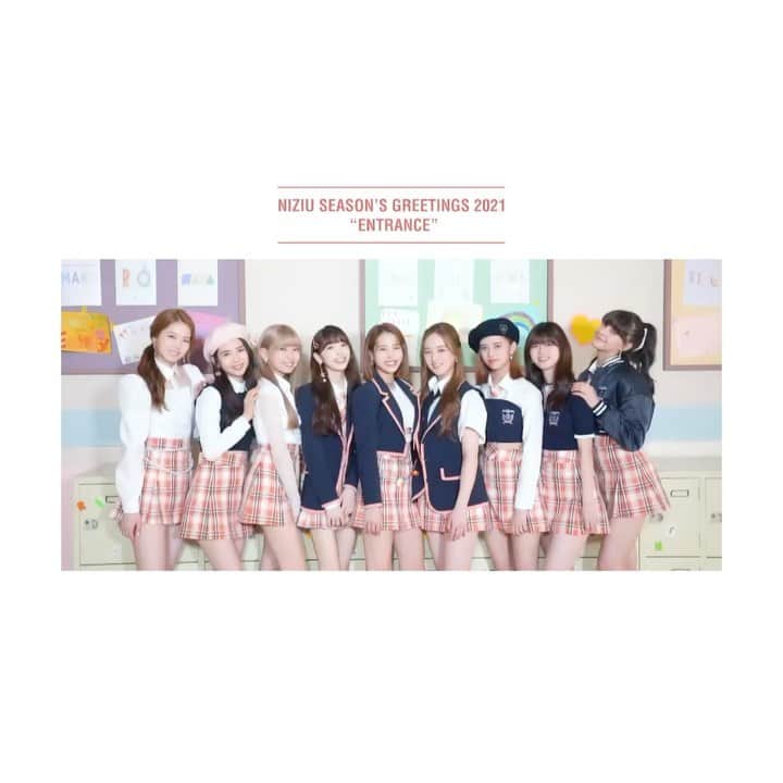 Niziさんのインスタグラム動画 - (NiziInstagram)「NiziU﻿ SEASON’S GREETINGS 2021﻿ “ENTRANCE”﻿ ﻿ Teaser 3 🌈 ...
