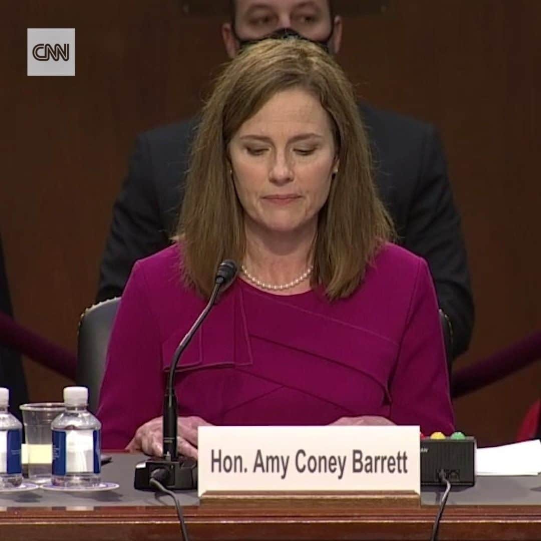 CNNさんのインスタグラム動画 - (CNNInstagram)「Supreme Court nominee Amy Coney ...
