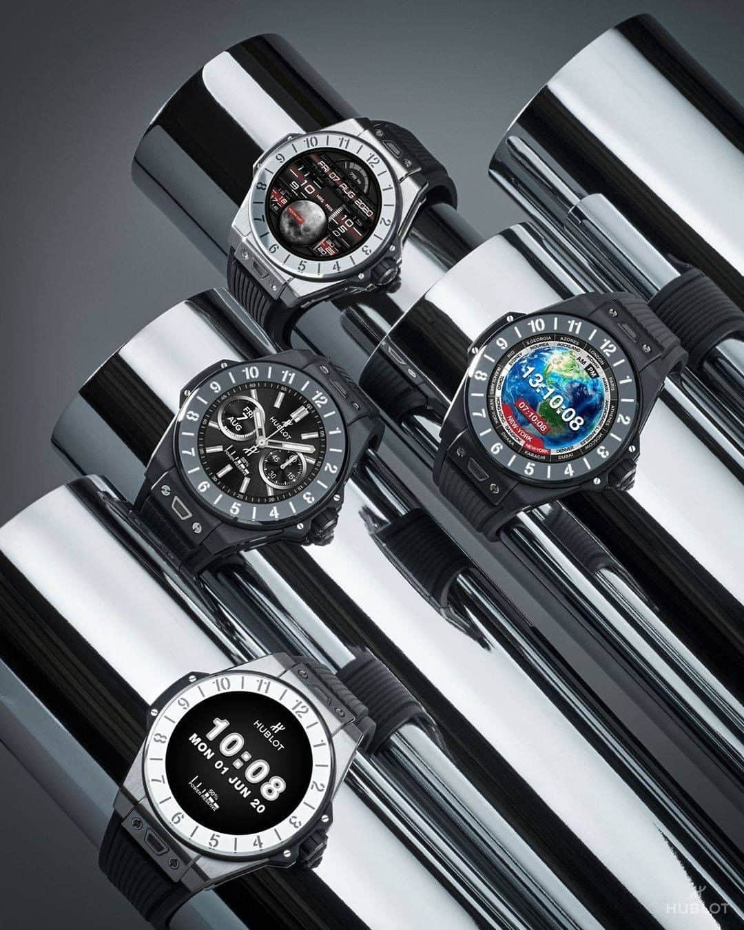 ウブロさんのインスタグラム写真 - (ウブロInstagram)「ウブロの新作コネクテッドウォッチ「ビッグ・バン e」は、「ビッグ・バン」の ...