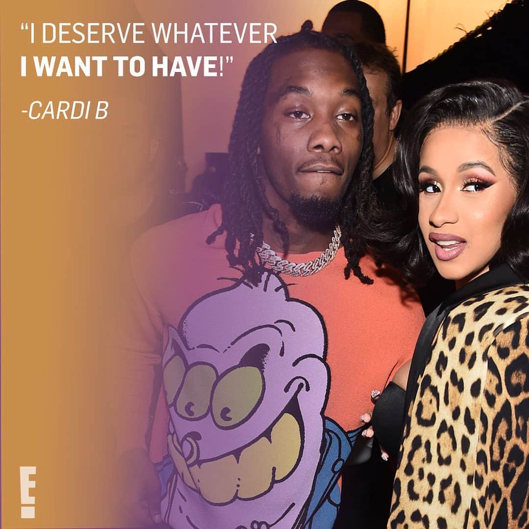 E! Onlineさんのインスタグラム写真 - (E! OnlineInstagram)「After Cardi B reconciled ...