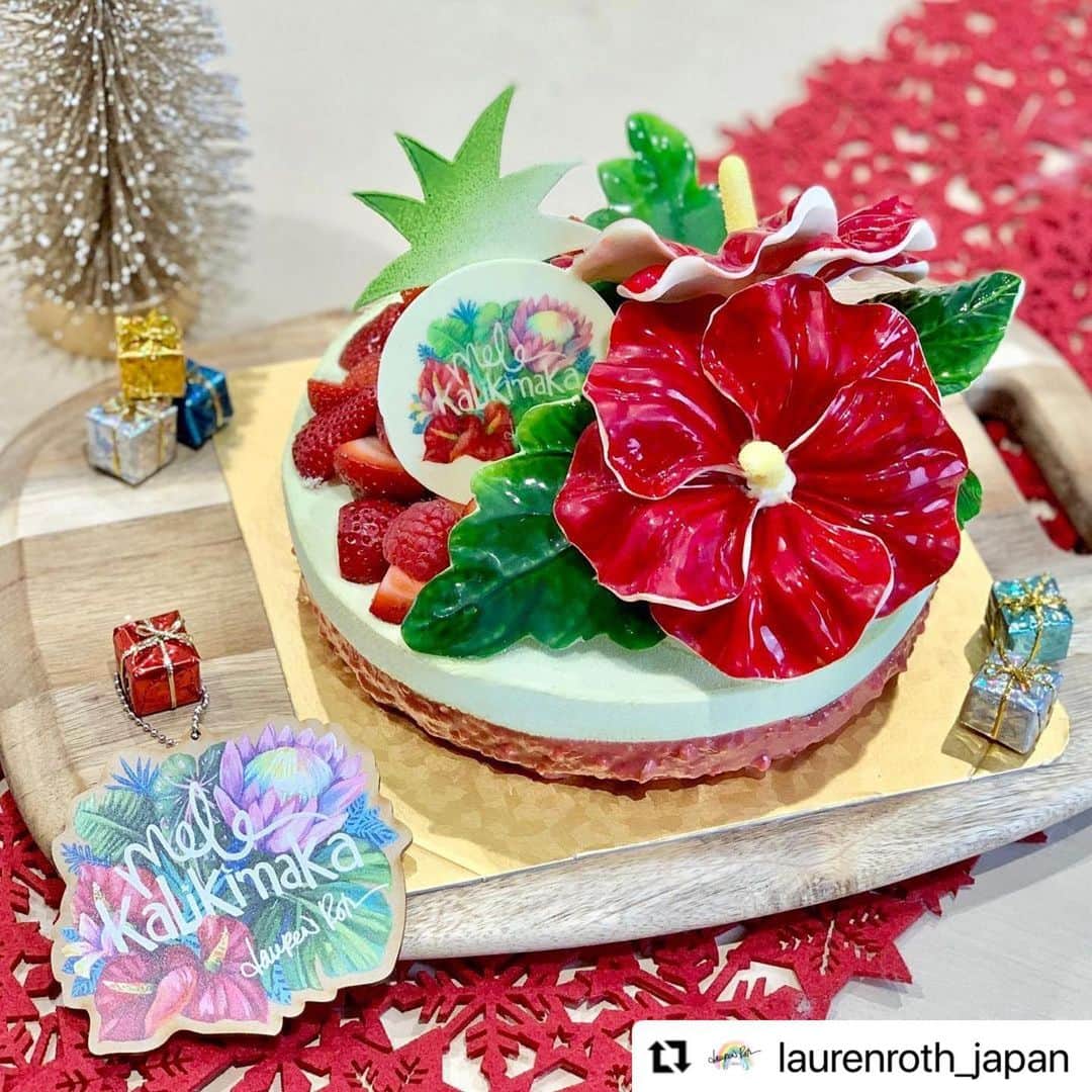 品川プリンスホテルさんのインスタグラム写真 - (品川プリンスホテルInstagram)「ハワイを感じるクリスマスケーキ🍰 ご予約受付中です🎄 ...