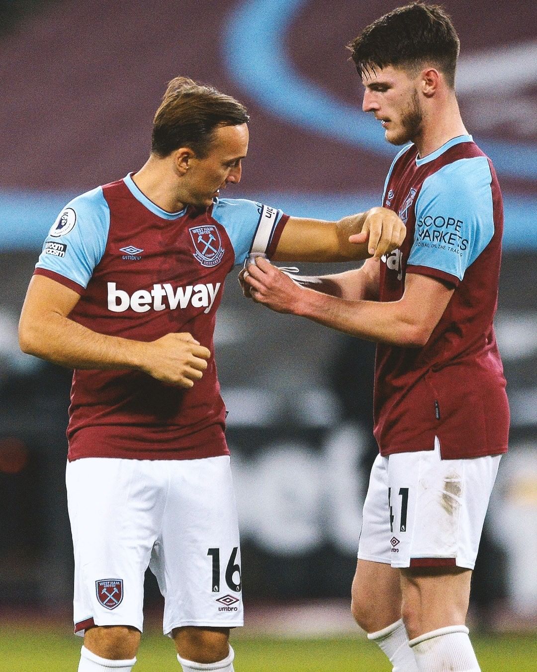 ウェストハム・ユナイテッドFCさんのインスタグラム写真 - (ウェストハム・ユナイテッドFCInstagram)「@declanrice on ...