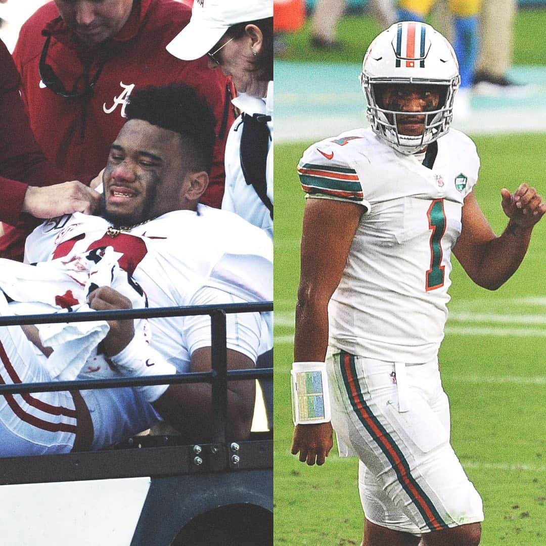 espnさんのインスタグラム写真 - (espnInstagram)「One year ago, Tua Tagovailoa ...