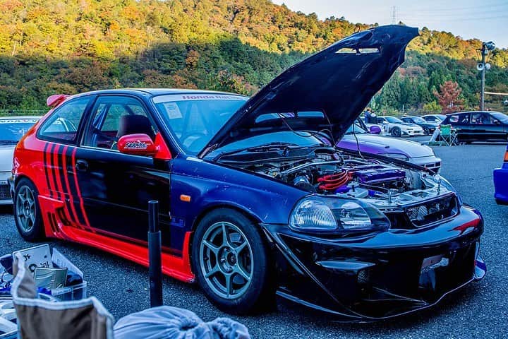 mistbahnさんのインスタグラム写真 - (mistbahnInstagram)「_ REAL ADVAN EK9 Honda CIVIC ...