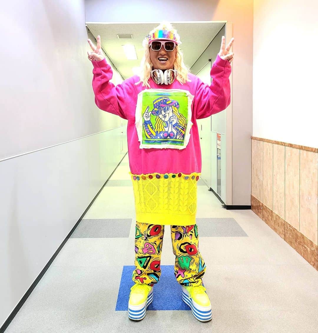 Dj Kooさんのインスタグラム写真 Dj Kooinstagram 「 コーディネートはkooディネート ！！ 年末番組の収録！！今日