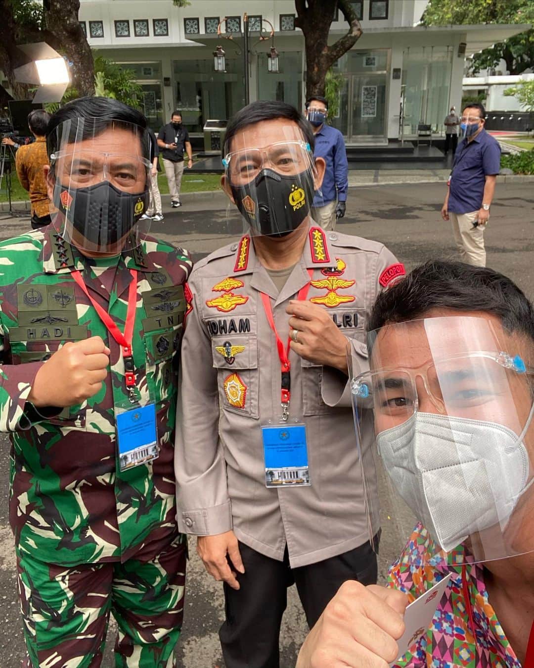 Raffi Ahmadさんのインスタグラム写真 - (Raffi AhmadInstagram)「Bersama Panglima TNI ...
