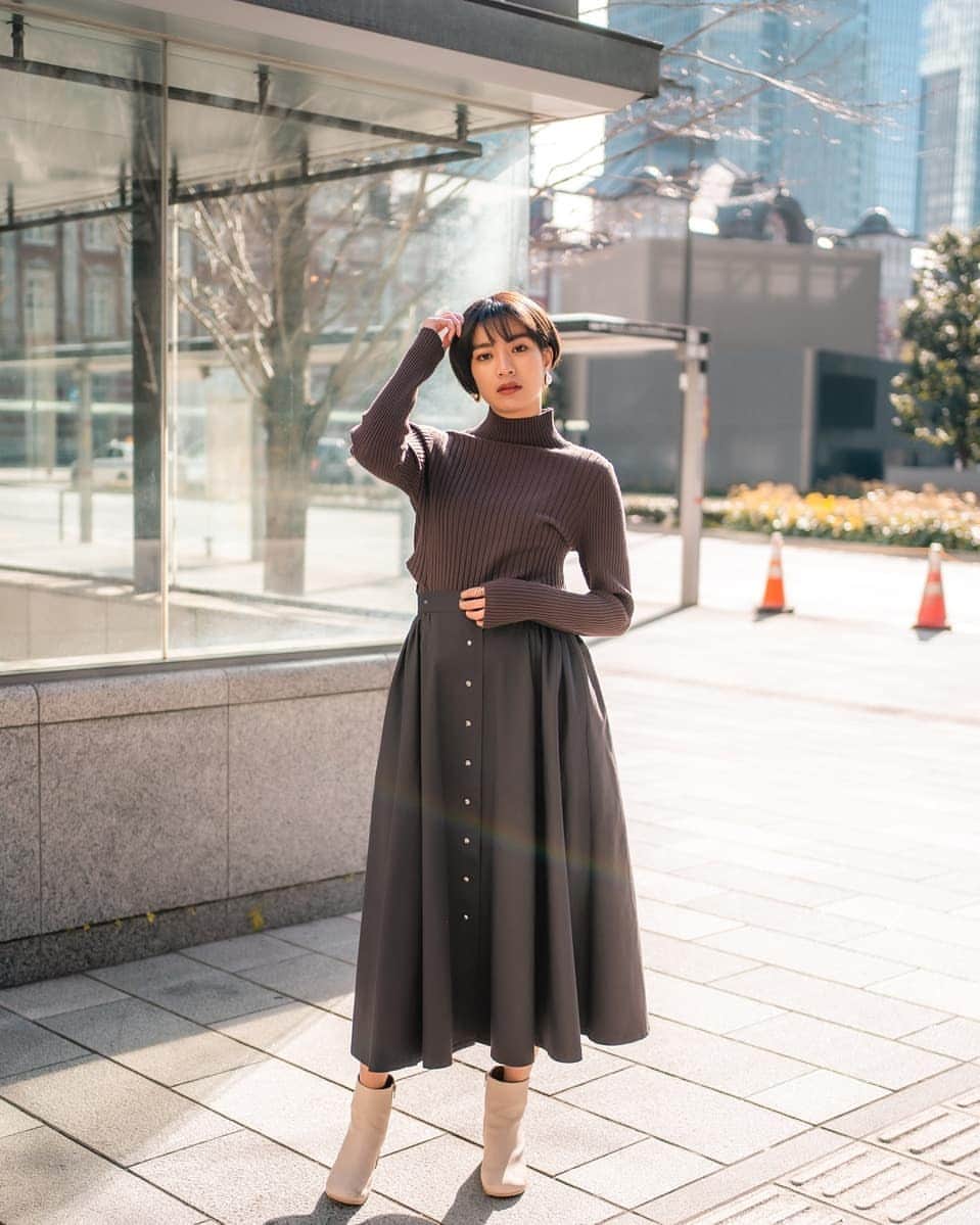 平アスカさんのインスタグラム写真 - (平アスカInstagram)「15日販売の @lildor_official の新作。 ワンピースの上 ...