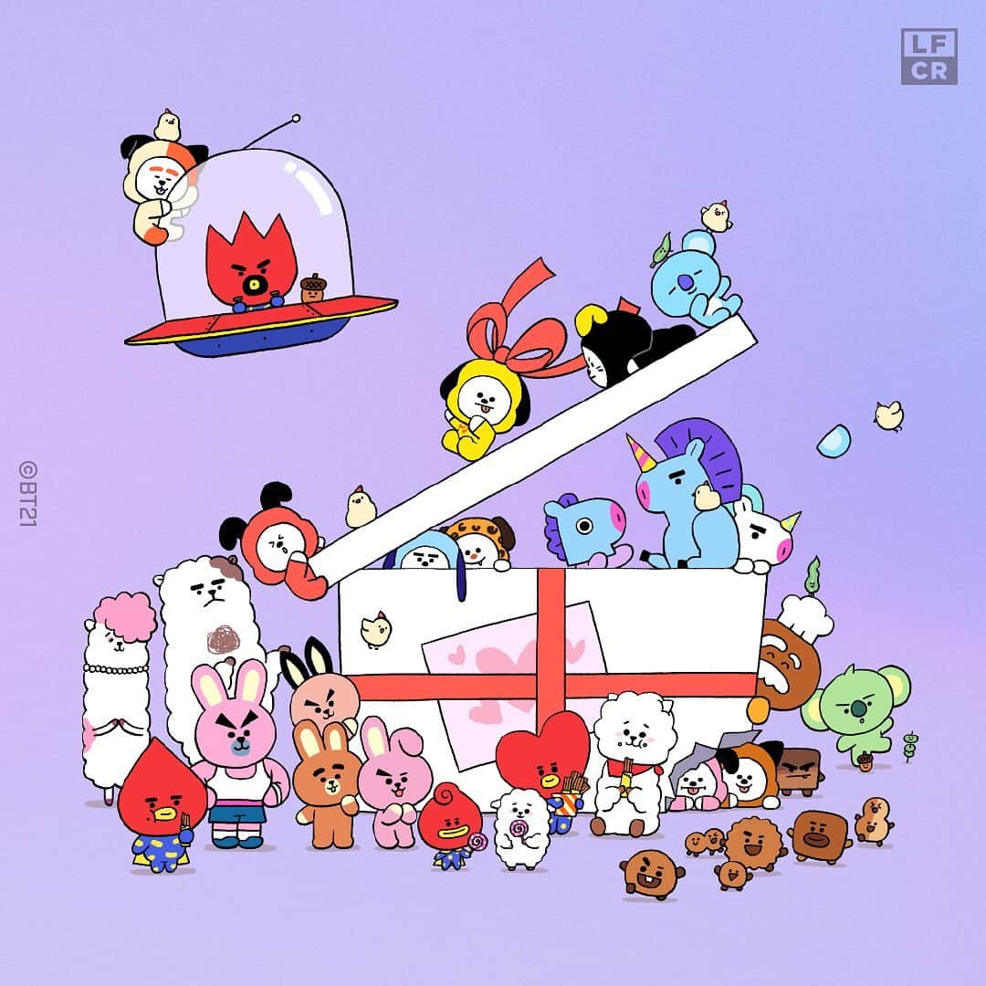 BT21 Stars of tomorrow, UNIVERSTAR!さんのインスタグラム写真 - (BT21 Stars of ...