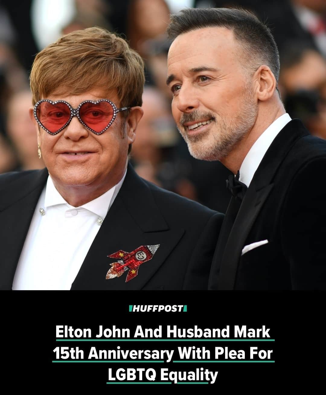 Huffington Postさんのインスタグラム写真 Huffington Postinstagram 「elton John And