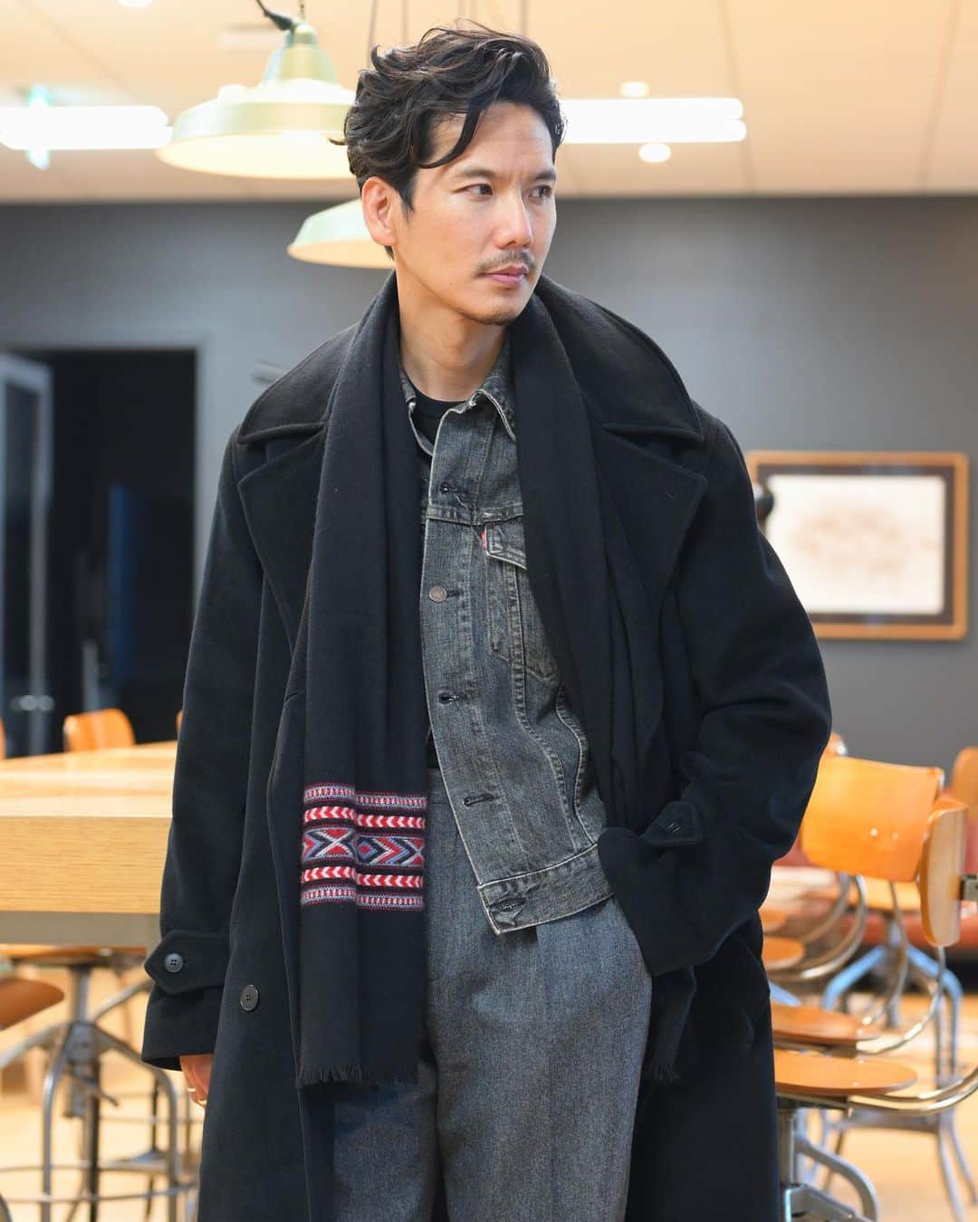Shuhei Nishiguchiさんのインスタグラム写真 - (Shuhei NishiguchiInstagram)「"Layering winter"on casual Friday ...