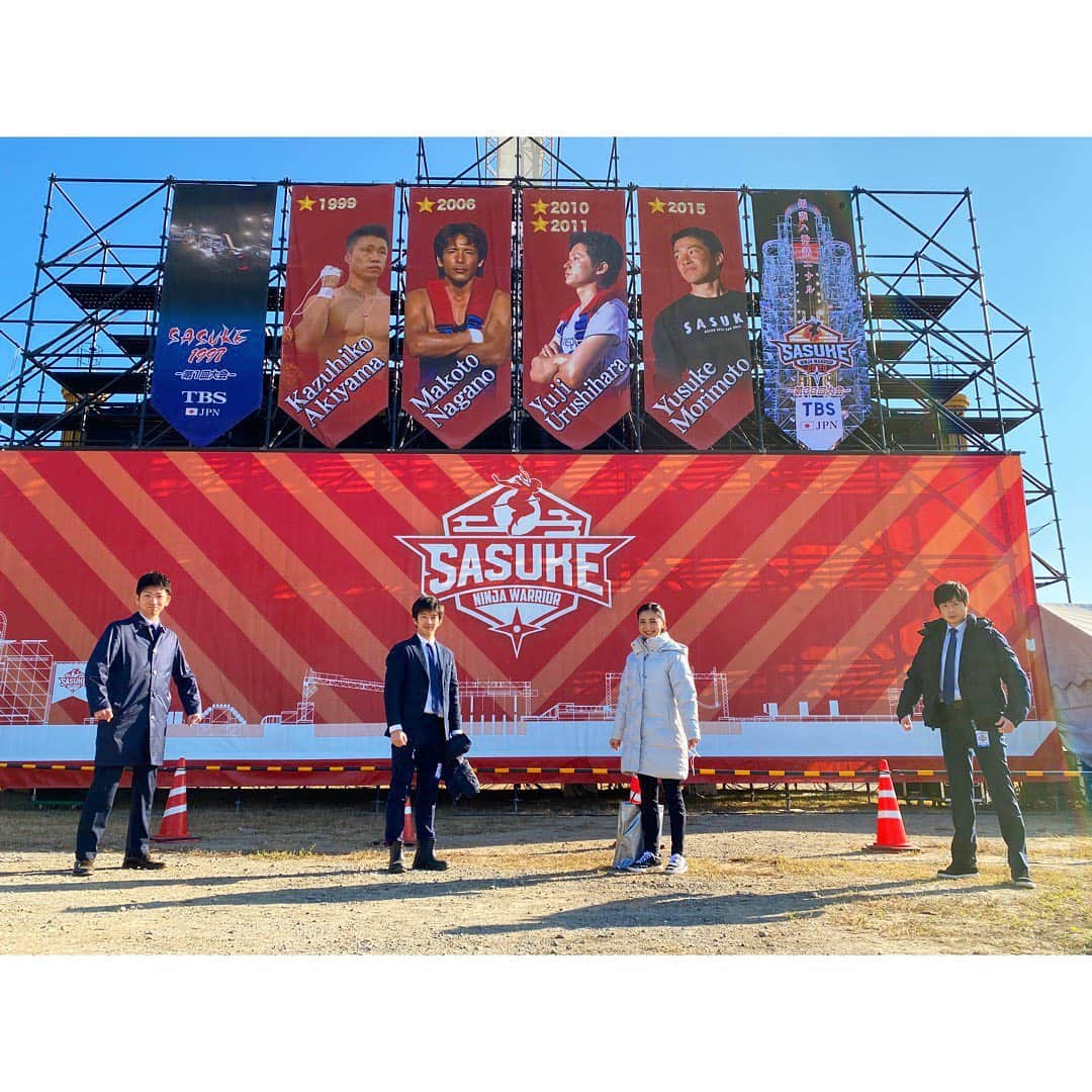 近藤夏子さんのインスタグラム写真 - (近藤夏子Instagram)「. . 🌟お知らせ🌟 明日！29日 よる 7時00分〜「SASUKE2020」が放送されます！！ 今年もリポーターとして ...