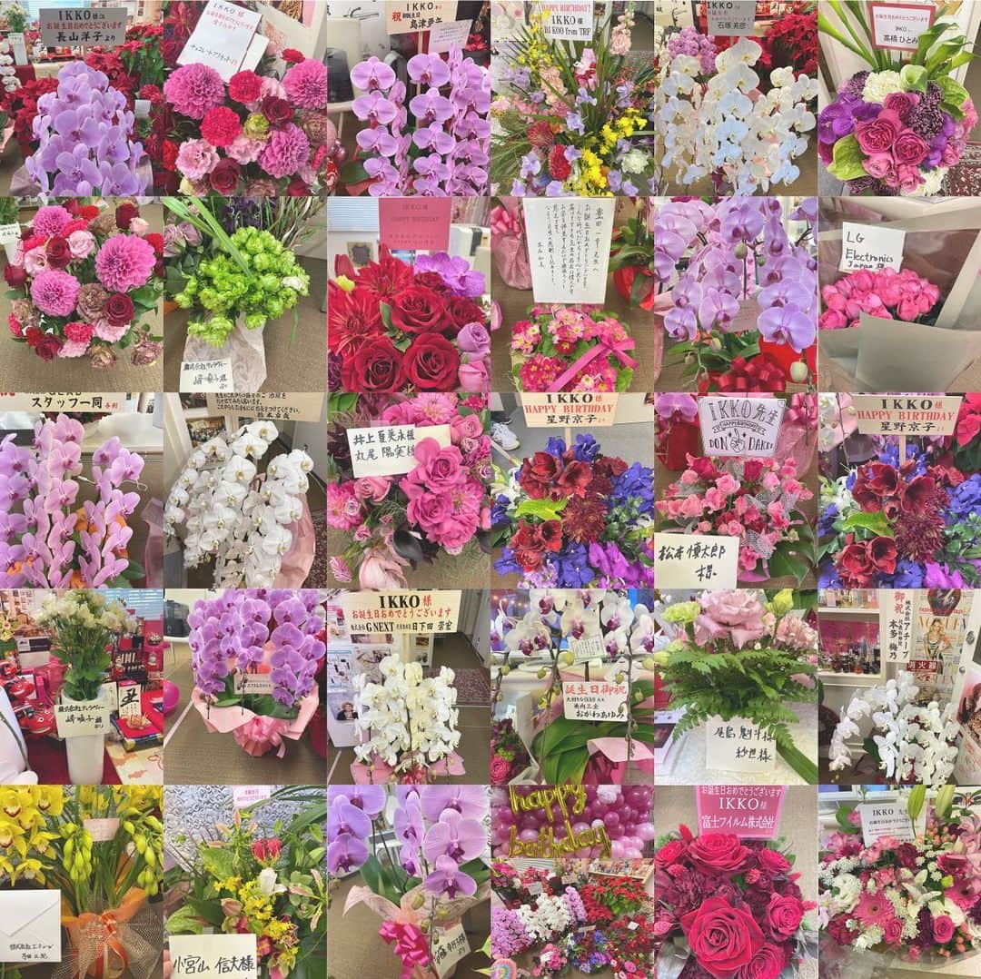 IKKO【公式】さんのインスタグラム写真 - (IKKO【公式】Instagram)「感謝〜 ️ ️ ️ お誕生日にお花を送って頂きありがとう ...