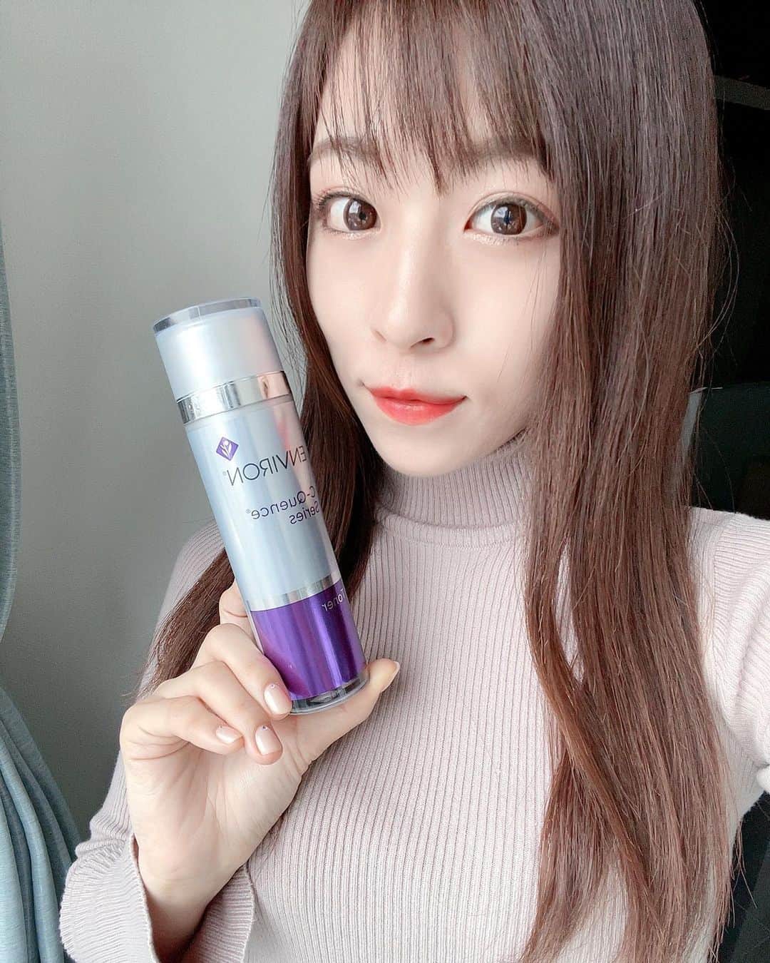 絹野志朋さんのインスタグラム写真 絹野志朋instagram 「 超絶イチ推しスキンケア用品 ︎ Environ Jp 『健康的で