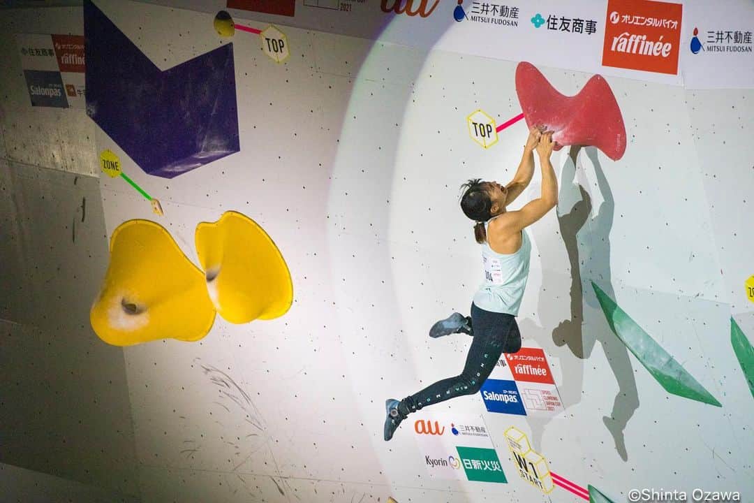 中村真緒さんのインスタグラム写真 - (中村真緒Instagram)「ボルダリングジャパンカップ2021は4位でした！ ・ ・ 一昨年決勝に ...