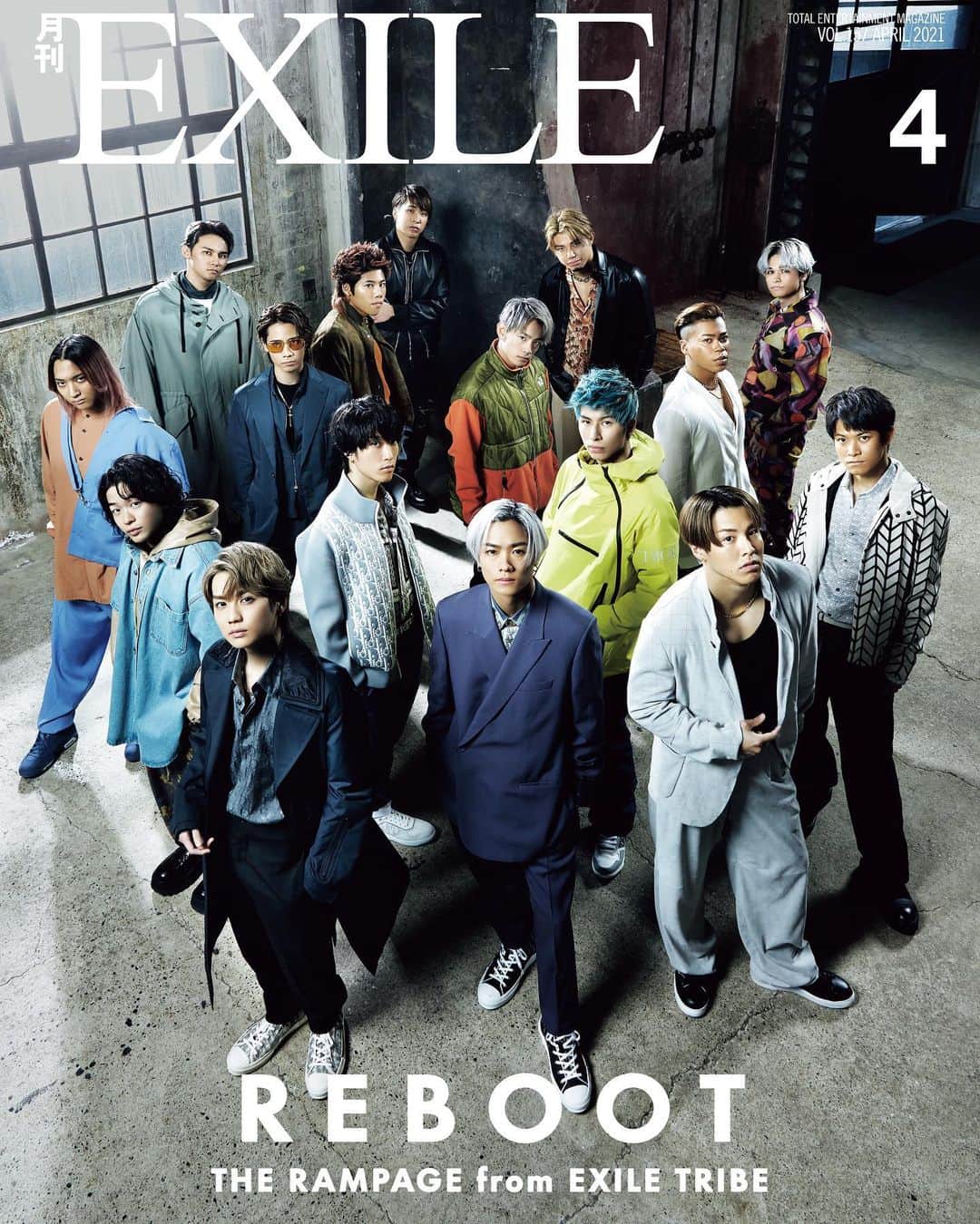 月刊EXILEさんのインスタグラム写真 - (月刊EXILEInstagram)「《2月27日発売 月刊EXILE 4月号 表紙解禁‼︎ ...