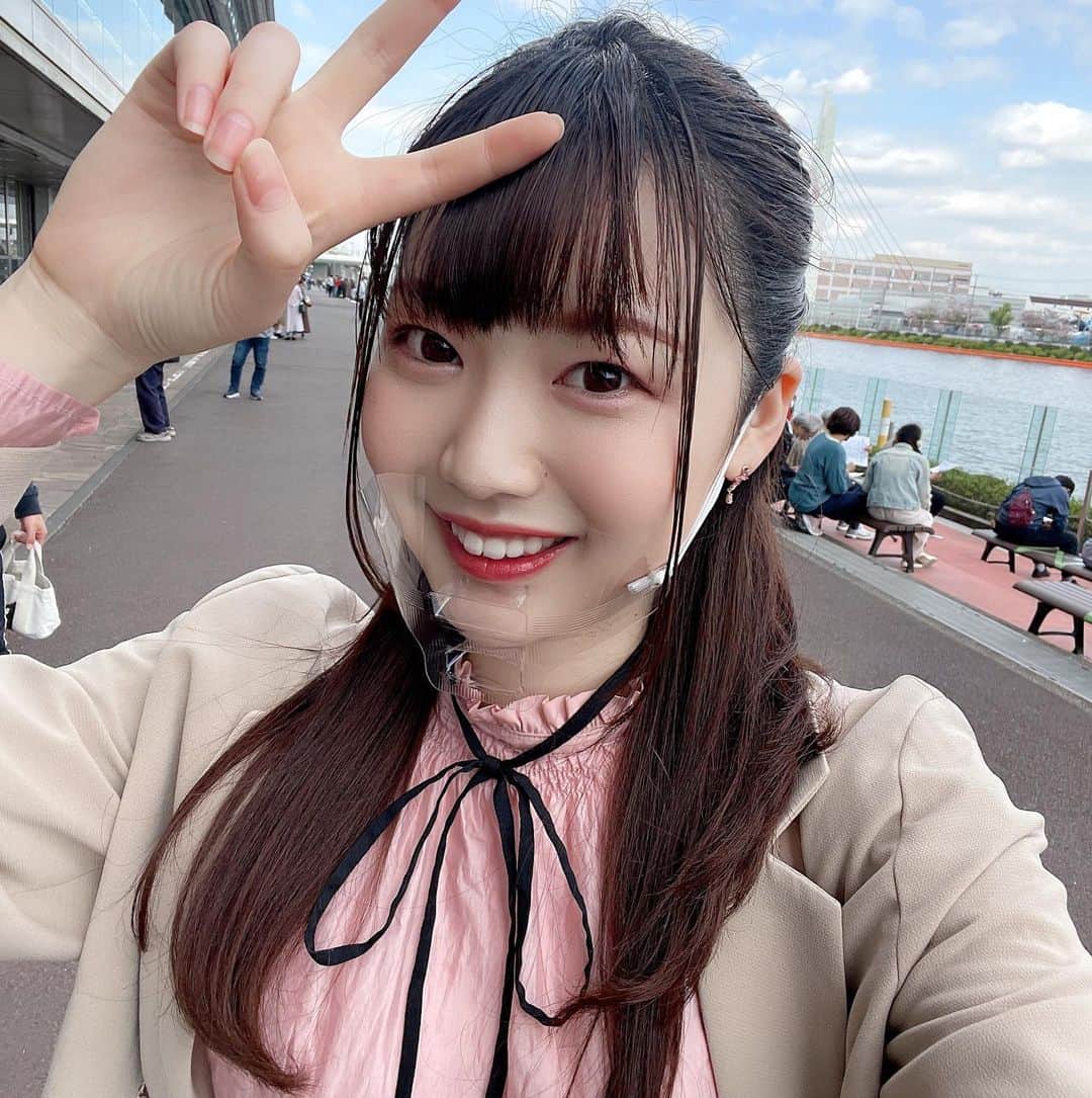 竹川由華さんのインスタグラム写真 - (竹川由華Instagram)「人生初のボートレース場へ行ってきました♪ 生で見る迫力はやっぱり映像と ...