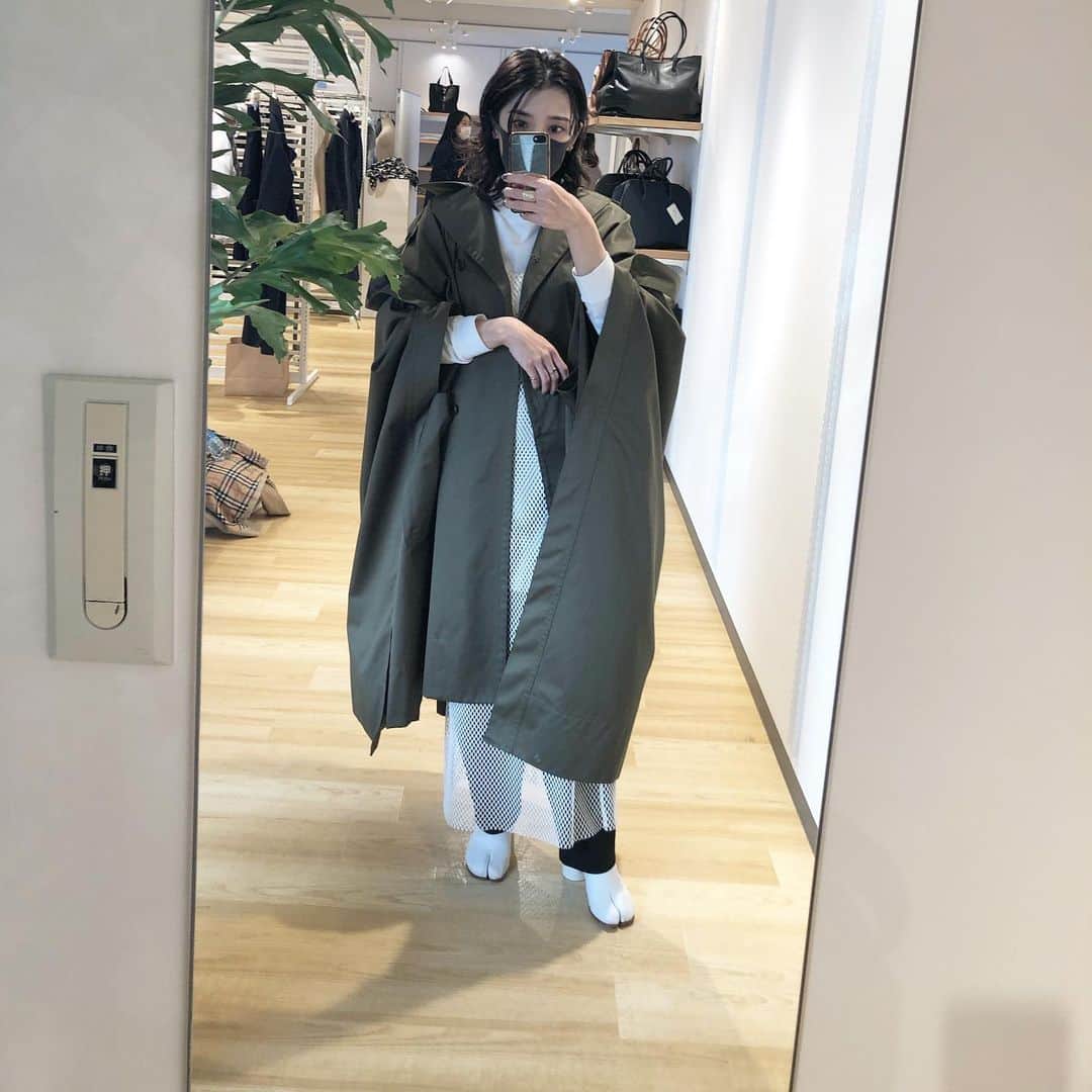 Rieさんのインスタグラム写真 Rieinstagram 「swipe2枚目のみーちゃんアウターと似ていたし着て即決。 なんでも出会いは