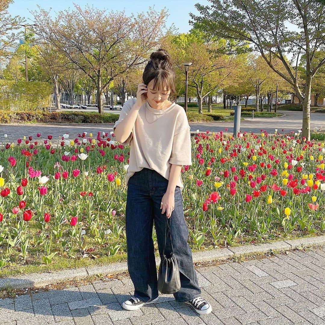 haruさんのインスタグラム写真 - (haruInstagram)「ㅤㅤㅤㅤㅤㅤㅤㅤㅤㅤㅤㅤㅤ ㅤㅤㅤㅤㅤㅤㅤㅤㅤㅤㅤㅤㅤ ㅤㅤㅤㅤㅤㅤㅤㅤㅤㅤㅤㅤㅤ #ootd 暖かった日のコーデ🥺🧡 ...