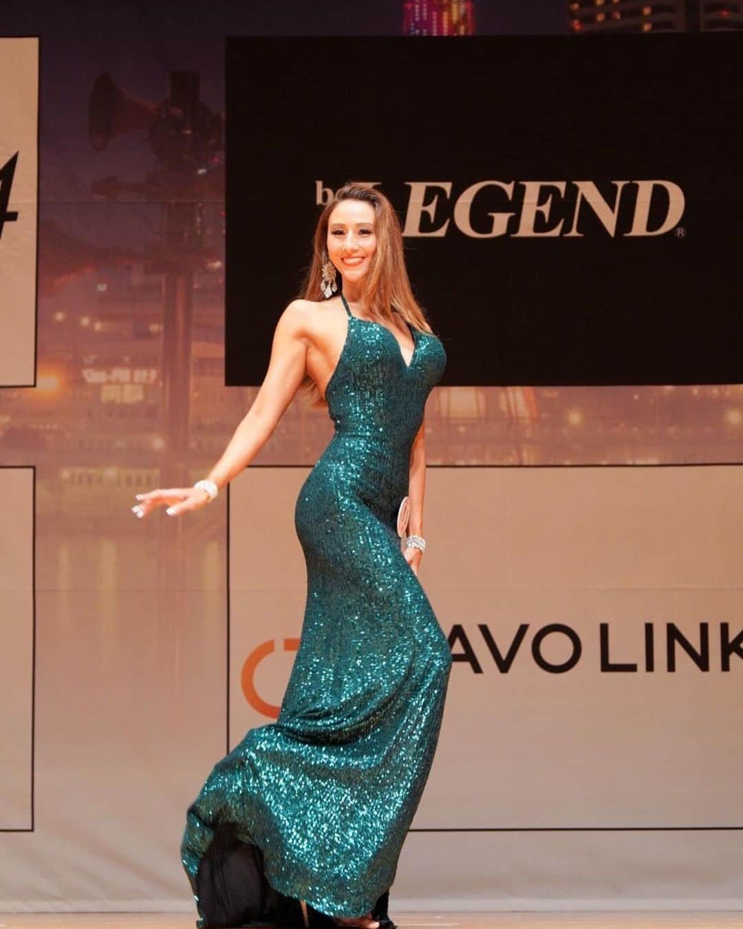 道端カレンさんのインスタグラム写真 - (道端カレンInstagram)「JBBFフィットモデル兵庫大会👗 #jbbf #jbbfフィットモデル #fitmodel @favo_link ...