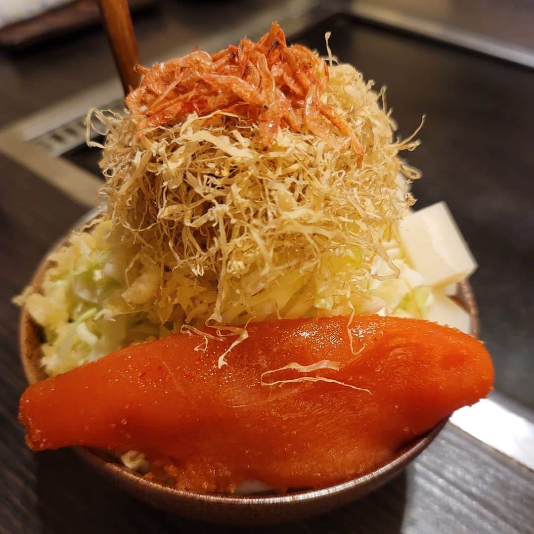 花井美理さんのインスタグラム写真 - (花井美理Instagram)「もう食べたい😋 #もんじゃ焼き #東京 #月島 #明太もんじゃ ...