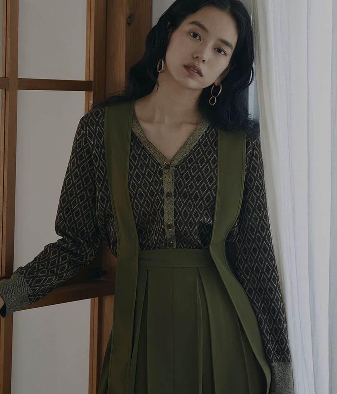 Ameri vintageさんのインスタグラム写真 - (Ameri vintageInstagram)「08.20(fri)12:00 2WAY GLITTER JACQUARD ...