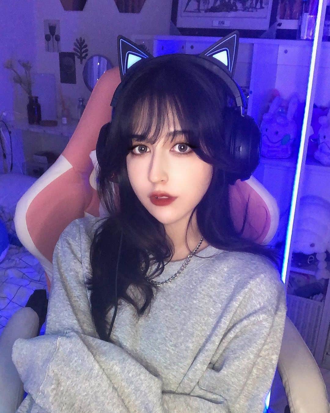 Lizさんのインスタグラム写真 - (LizInstagram)「New streaming SETUP🎮🦋 @funkylamashop ...