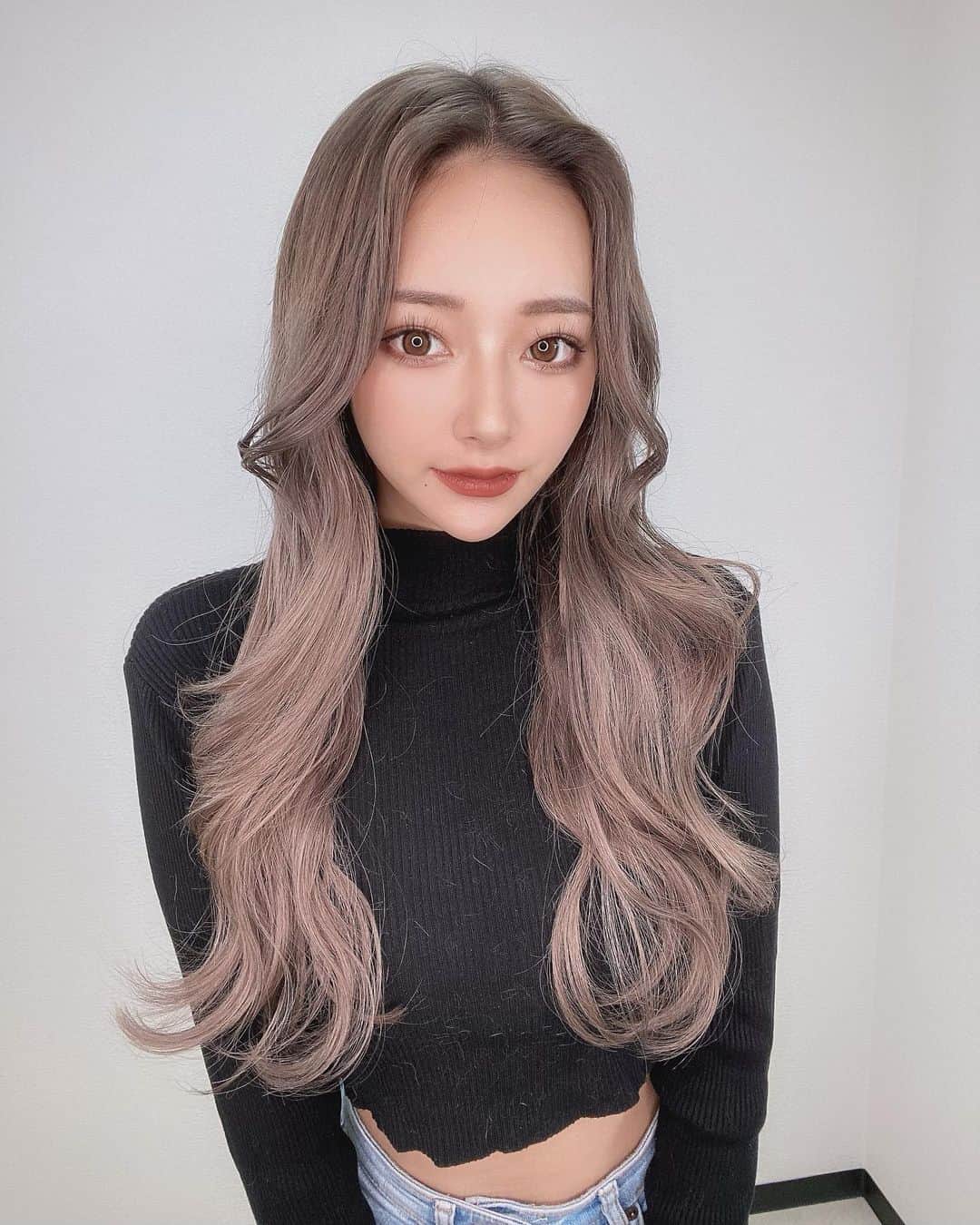 PyunA.(ぴょな)さんのインスタグラム写真 - (PyunA.(ぴょな)Instagram)「new hair color 🤎🫒 髪の毛 ...