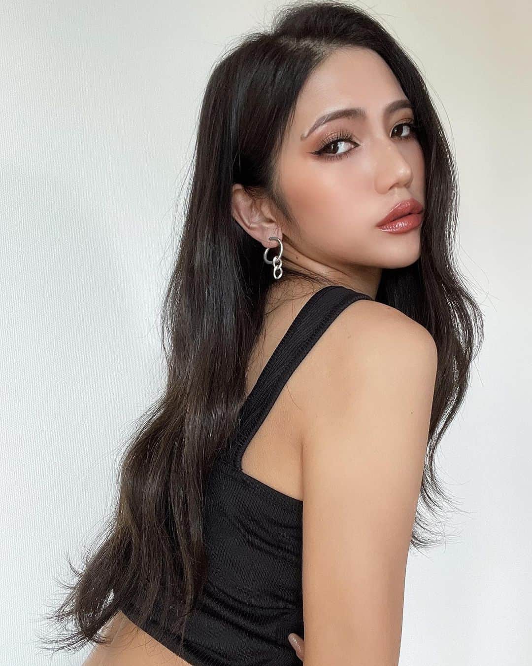 Marika Kajiwaraさんのインスタグラム写真 - (Marika KajiwaraInstagram)「つけま付けた💋 ︎ ...