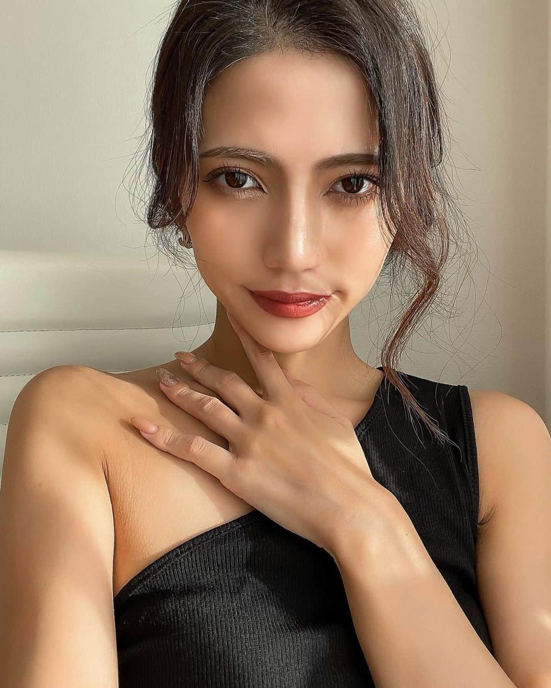 Marika Kajiwaraさんのインスタグラム写真 - (Marika KajiwaraInstagram)「メイク上手くいった日💄🤍 ...